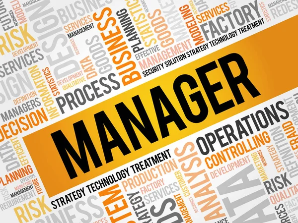 MANAGER word cloud Stock Vector by ©dizanna 96416788
