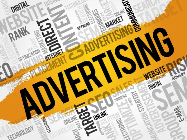 ADVERTISING word cloud concept Stock Vector by ©dizanna 265378154