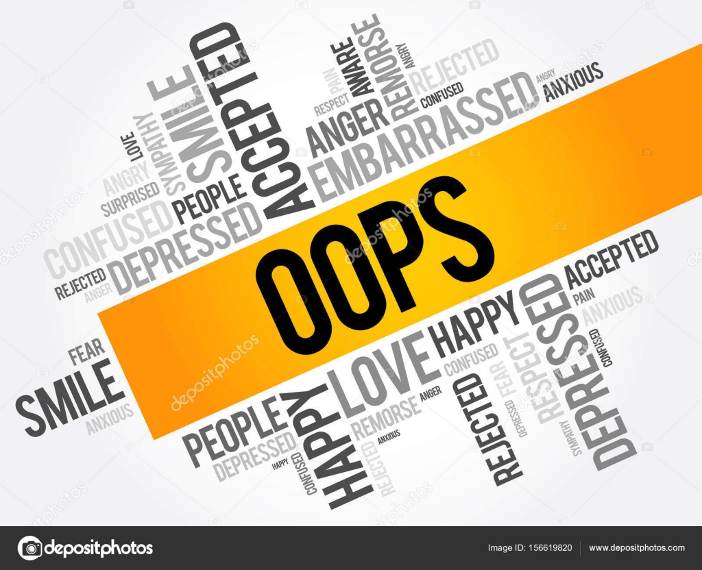 OOPS word cloud collage Stock Vector Image by ©dizanna #156619820