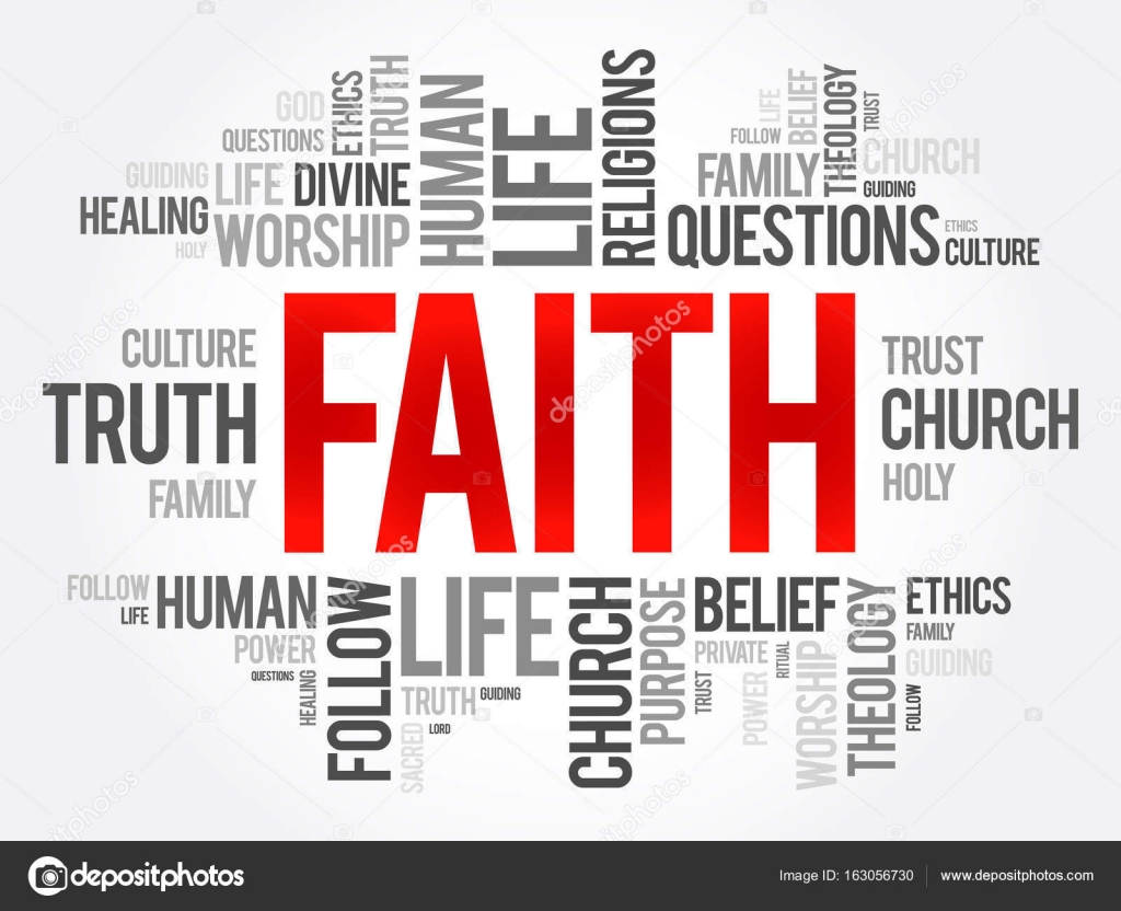 Faith word cloud collage Stock Vector Image by ©dizanna #163056730