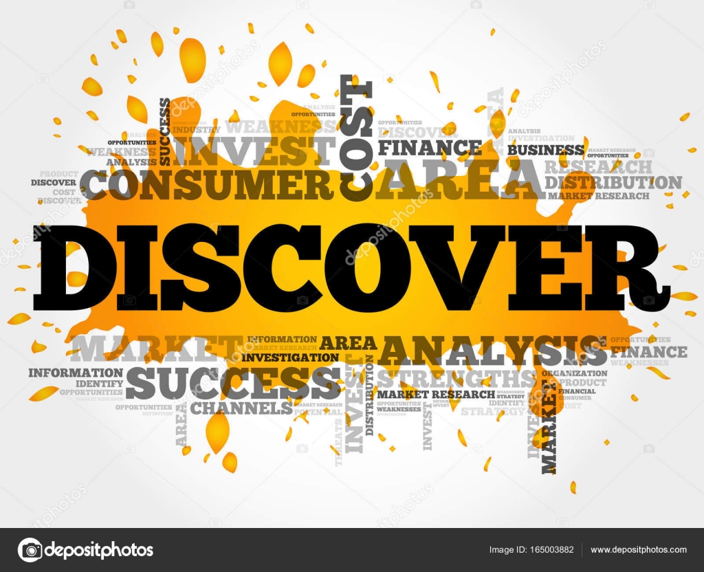 DISCOVER word cloud Stock Vector by ©dizanna 165003882