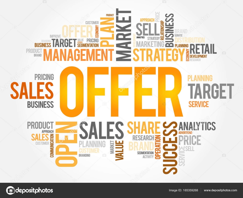 Offer word cloud collage Stock Vector Image by ©dizanna #165359268