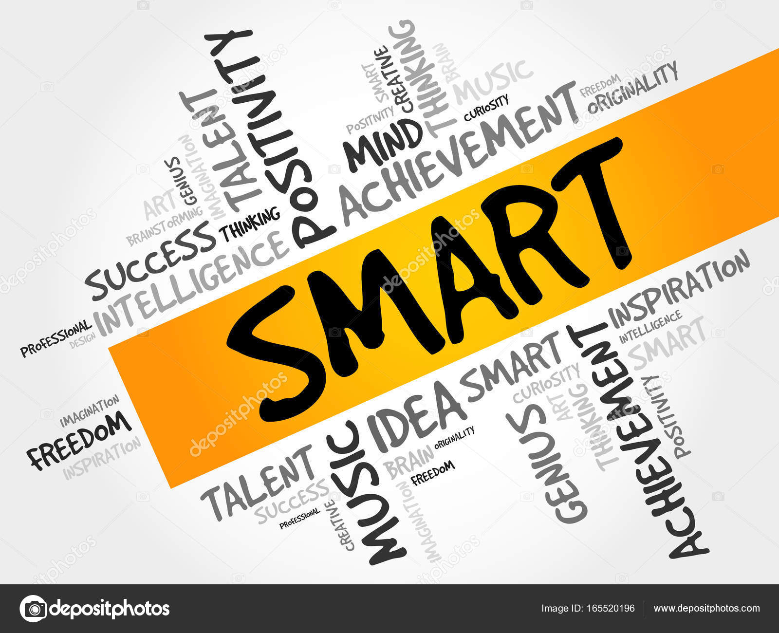 SMART word cloud collage Stock Vector Image by ©dizanna #165520196