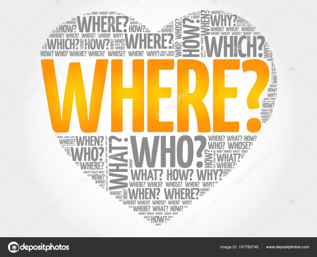 Where? Question heart Stock Vector Image by ©dizanna #167780746