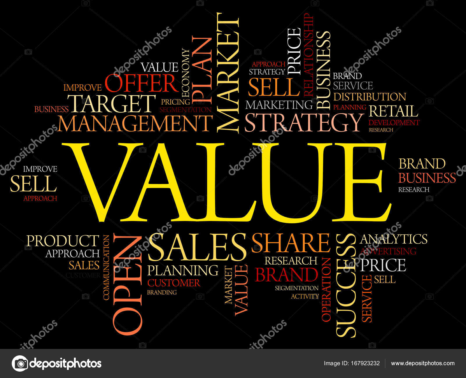 Value word cloud collage Stock Vector Image by ©dizanna #167923232