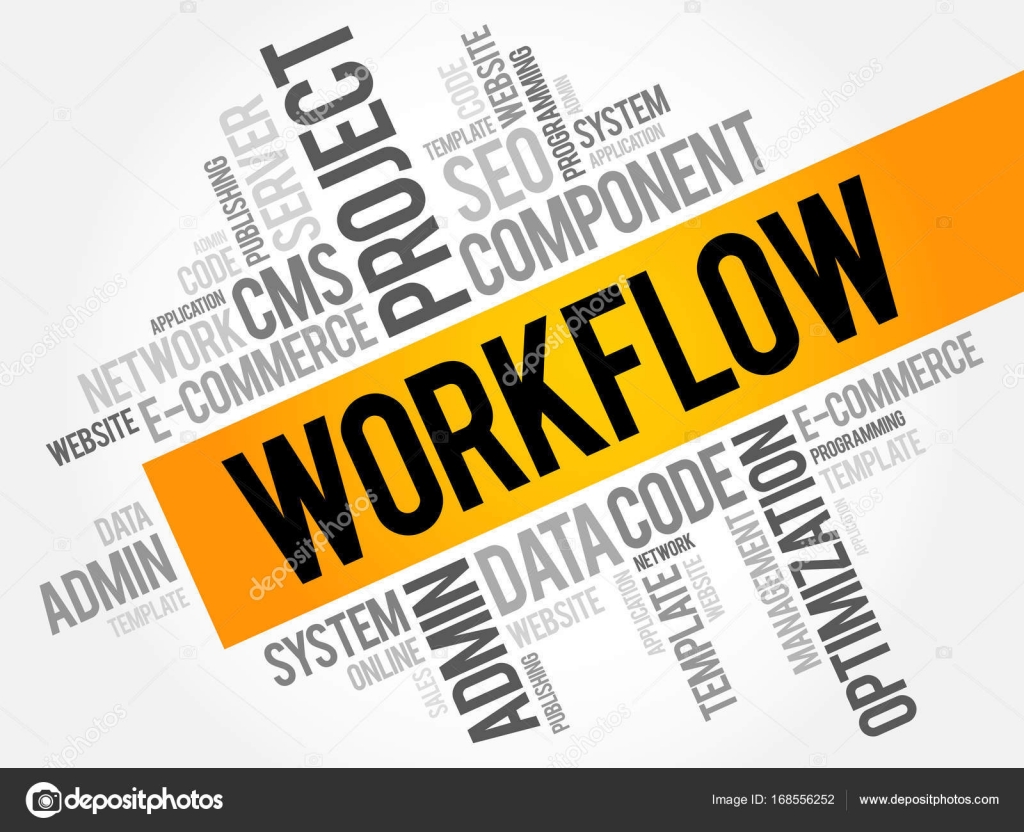 WORKFLOW word cloud collage Stock Vector by ©dizanna 168556252