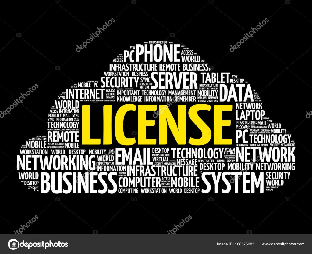 LICENSE word cloud collage Stock Vector Image by ©dizanna #168575082