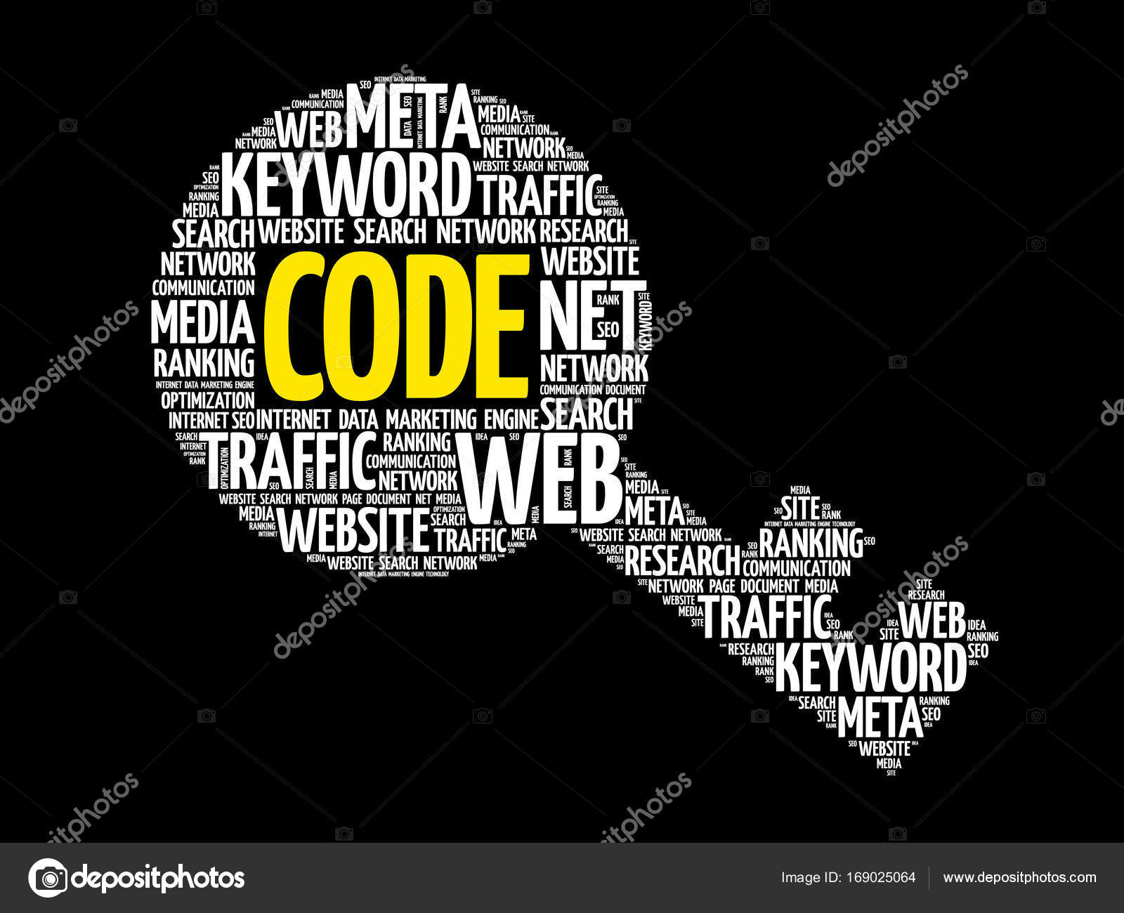 Code Key word cloud Stock Vector Image by ©dizanna #169025064