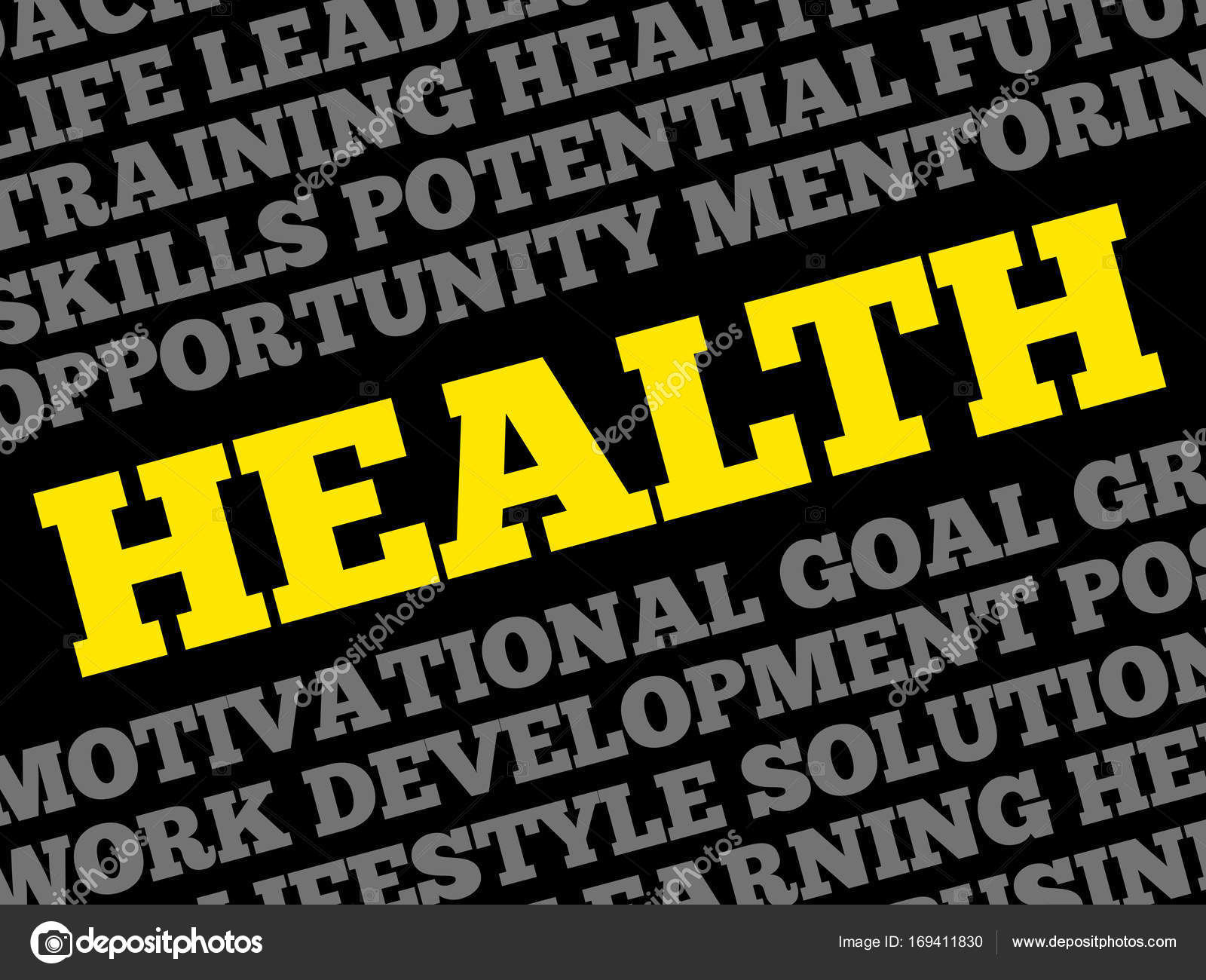 HEALTH word cloud collage Stock Vector Image by ©dizanna #169411830