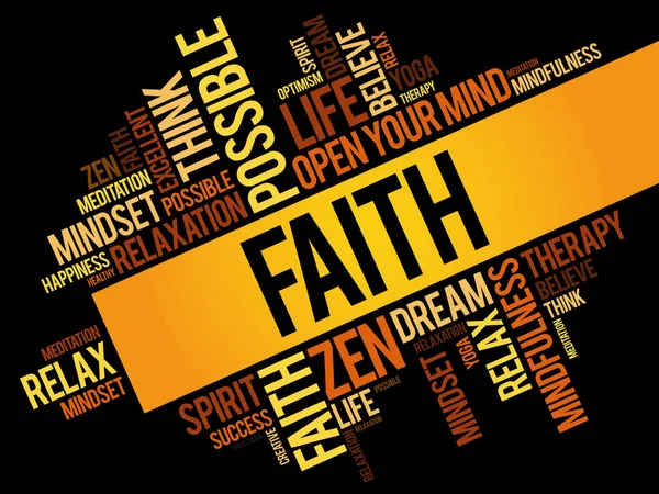 Faith word Vector Art Stock Images | Depositphotos