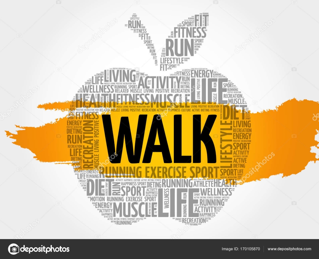 WALK apple word cloud Stock Vector by ©dizanna 170105870