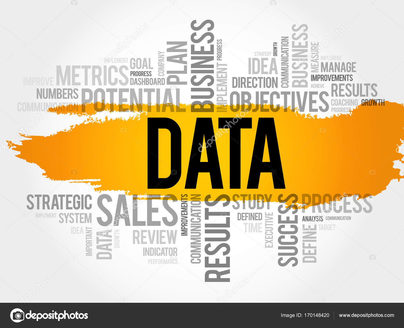 DATA word cloud collage Stock Vector Image by ©dizanna #170148420