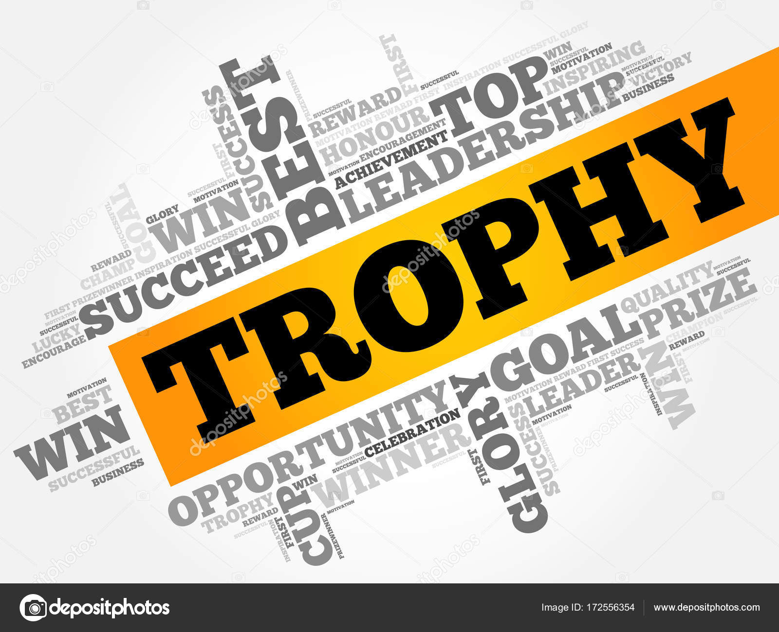 Trophy word cloud collage Stock Vector by ©dizanna 172556354