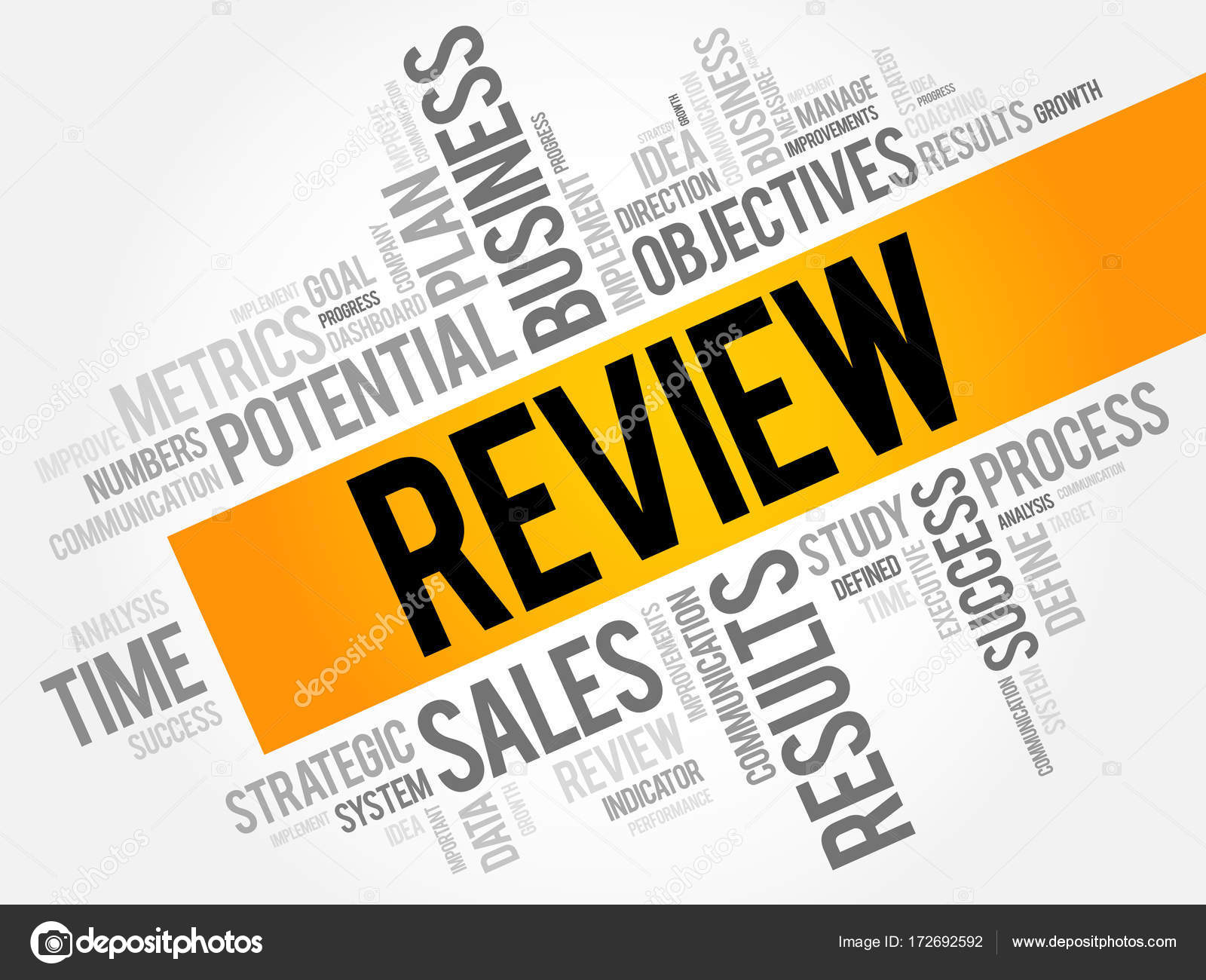 Review word cloud collage Stock Vector Image by ©dizanna #172692592