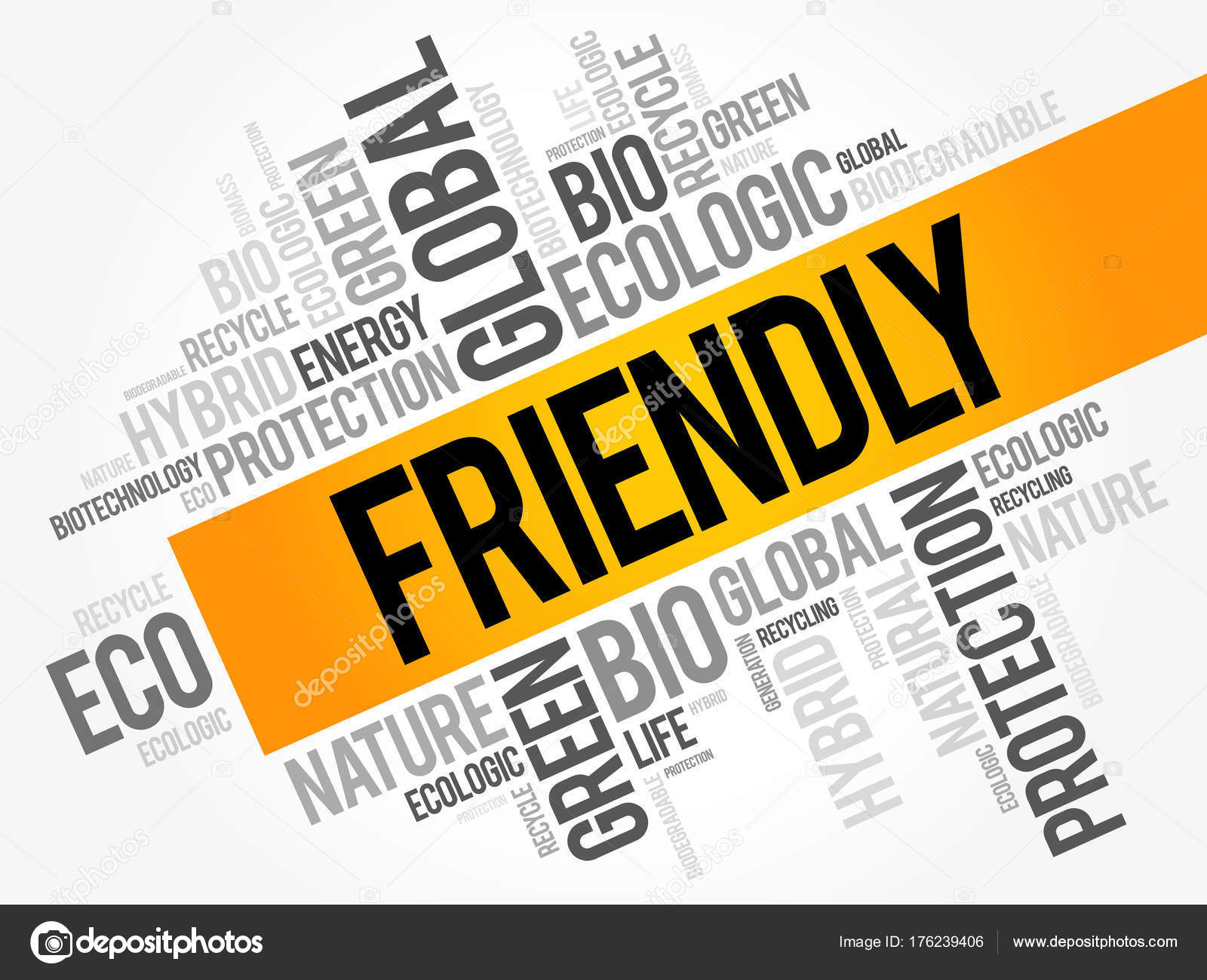 Friendly word cloud Stock Vector Image by ©dizanna #176239406