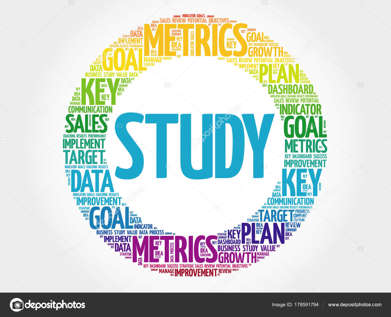 Study circle word cloud Stock Vector Image by ©dizanna #178591794
