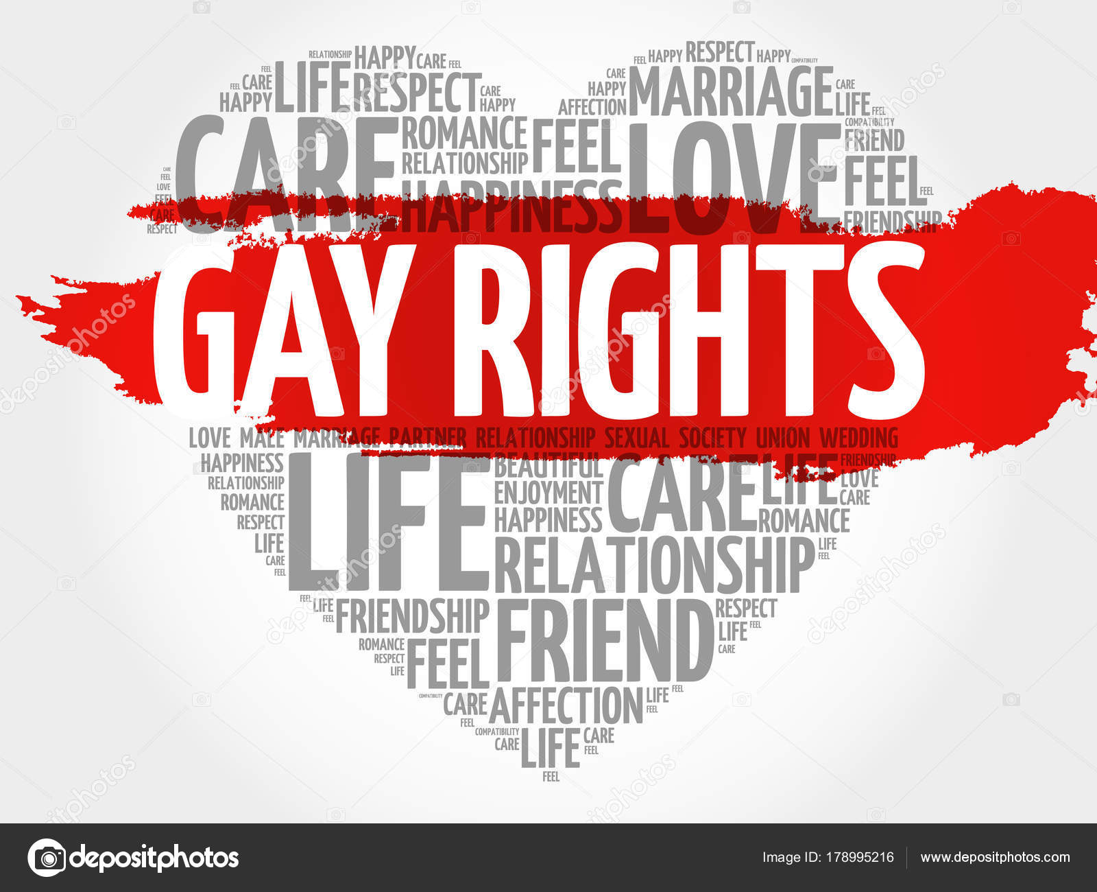 Gay rights word cloud collage Stock Vector by ©dizanna 178995216