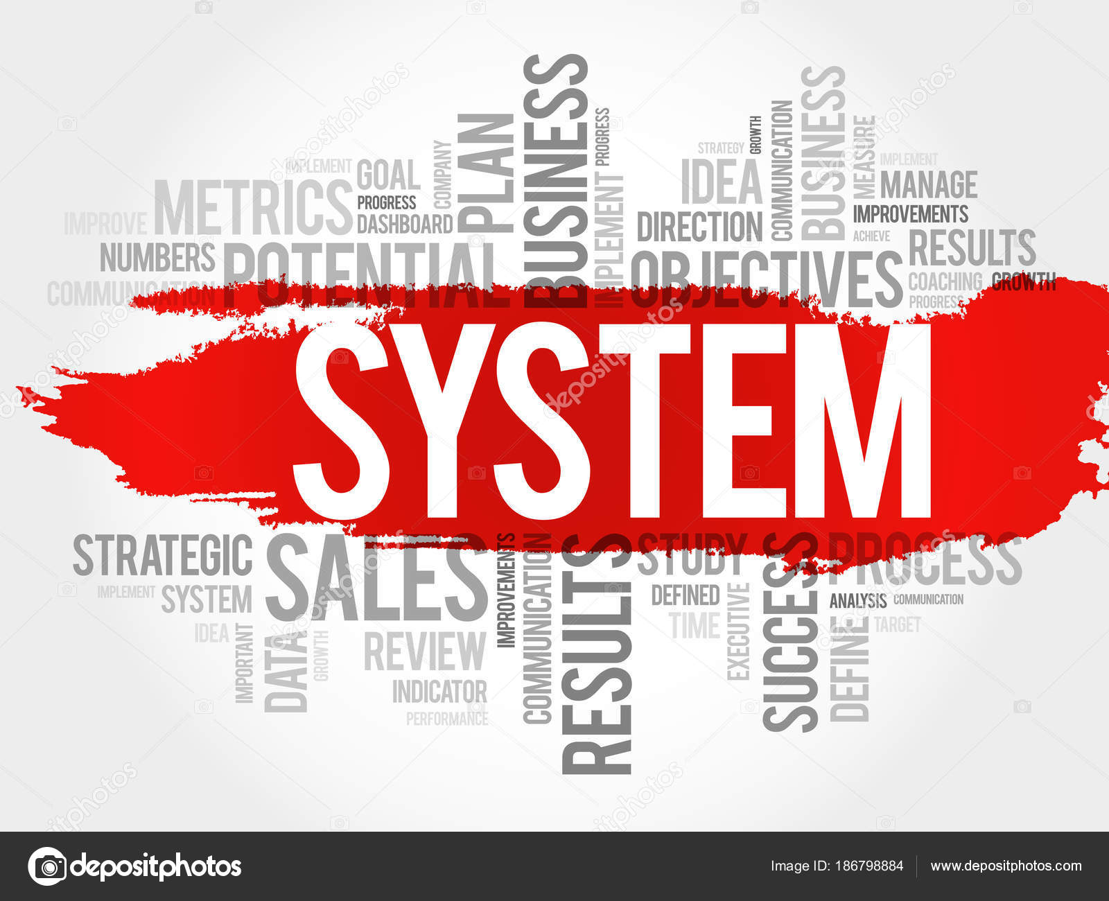 System word cloud Stock Vector by ©dizanna 186798884