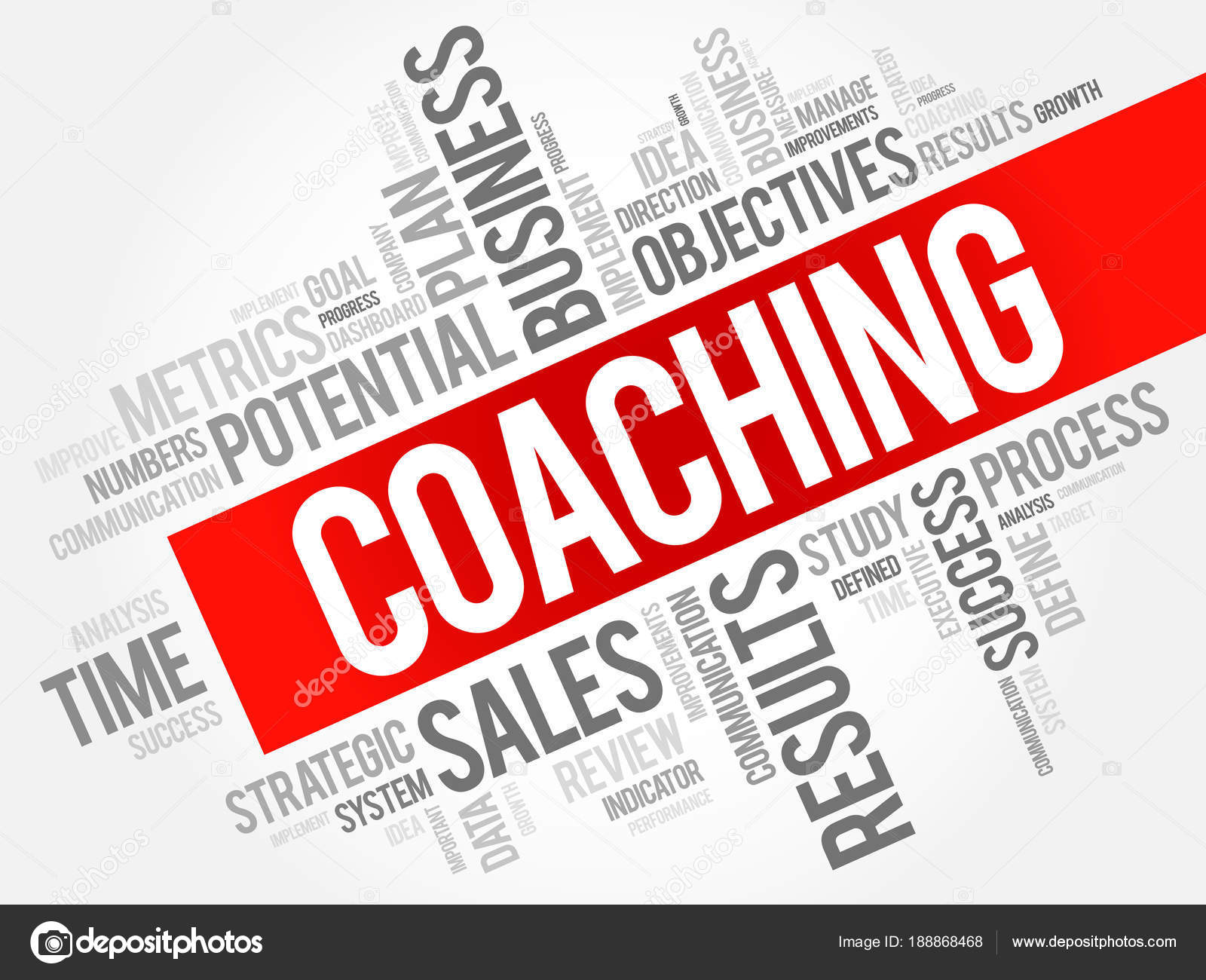 Coaching word cloud collage Stock Vector Image by ©dizanna #188868468