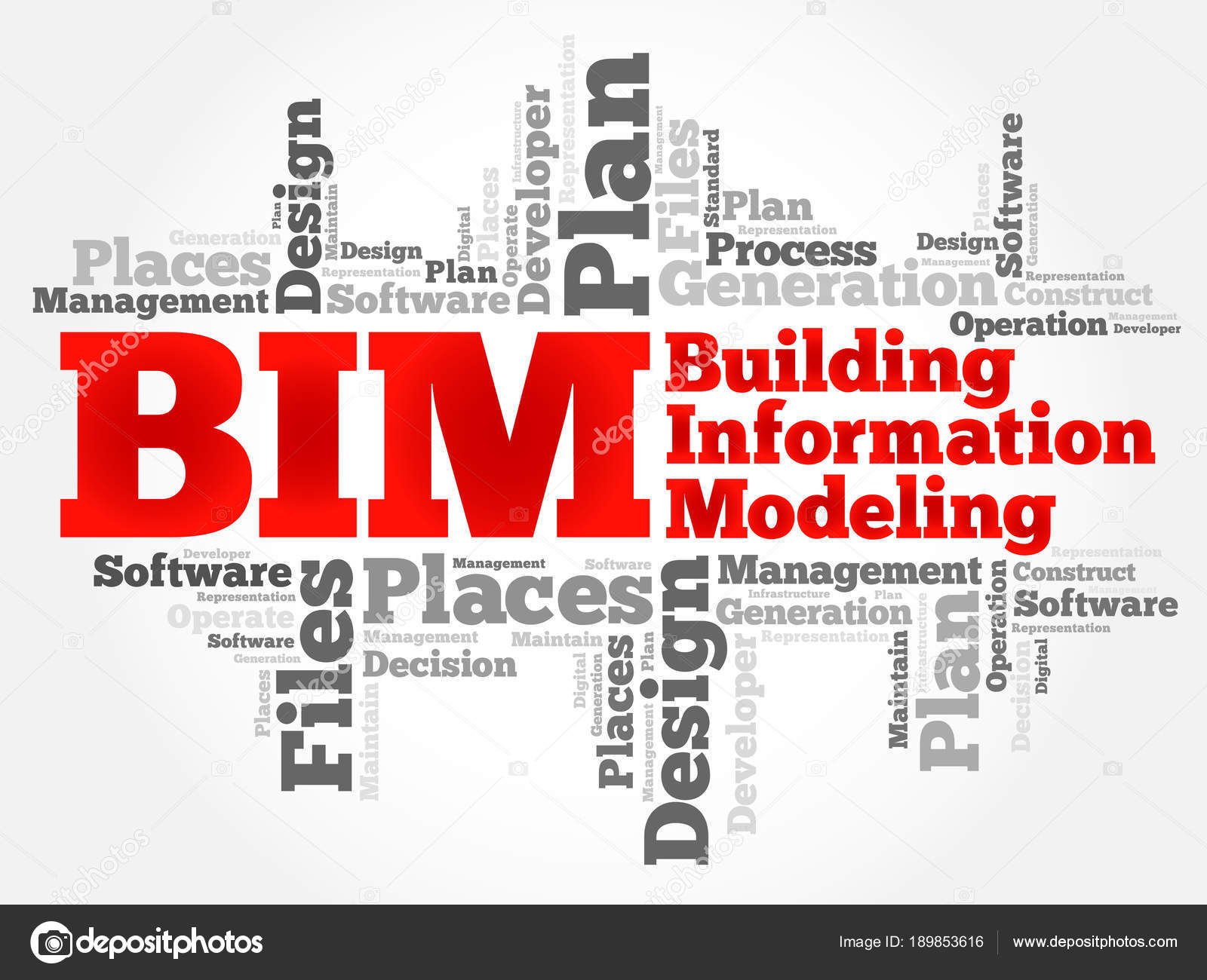 BIM - Building Information Modeling — Stock Vector © dizanna #189853616 BIM - Building Information Modeling — Stock Vector © dizanna #189853616