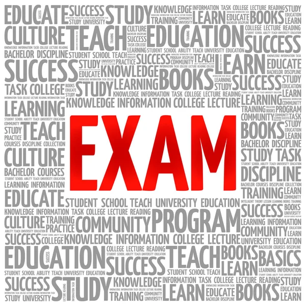 EXAM word cloud collage Stock Vector by ©dizanna 259701456