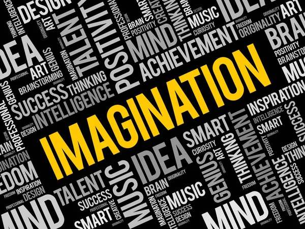Imagination word cloud Stock Vector Image by ©dizanna #100316452