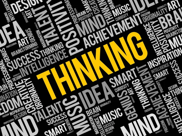 Mind Bulb Word Cloud Collage Concept Background Stock Vector by ...