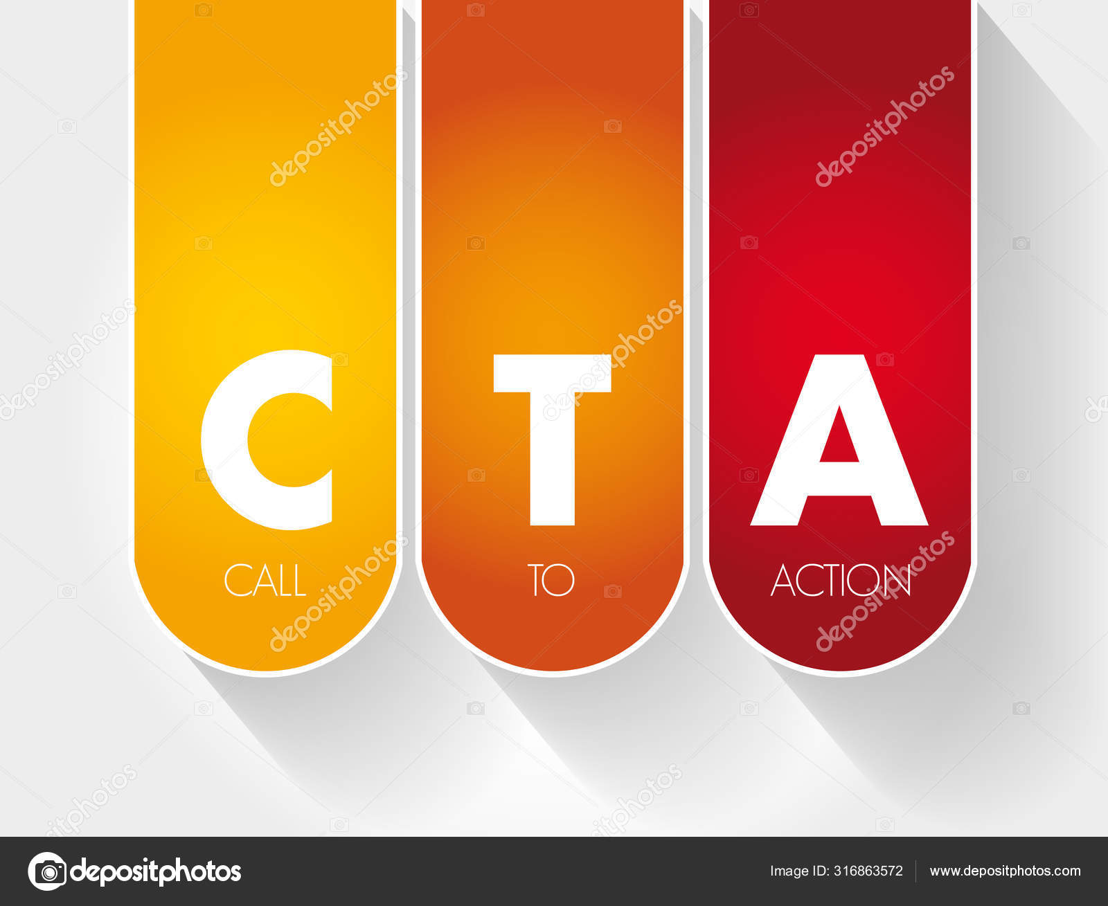 CTA - Call To Action acronym Stock Vector Image by ©dizanna #316863572