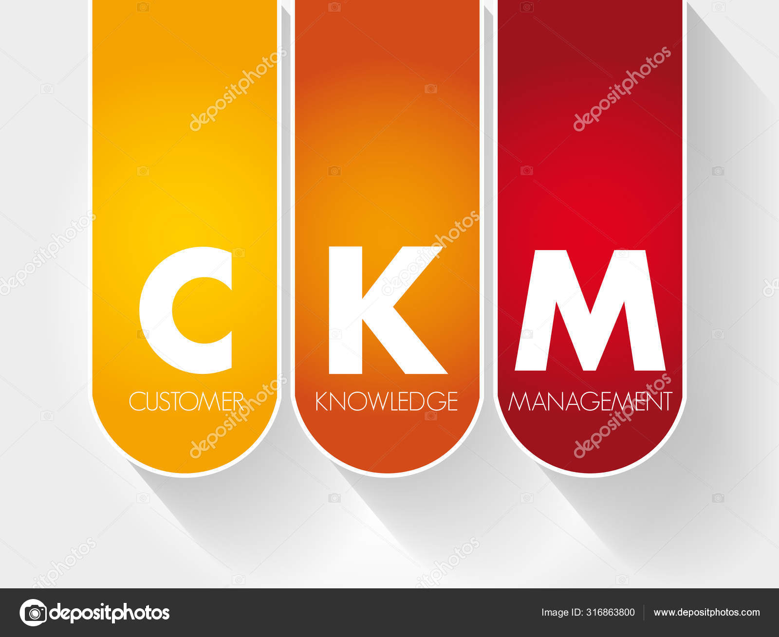 CKM - Customer Knowledge Management Stock Vector Image by ©dizanna ...