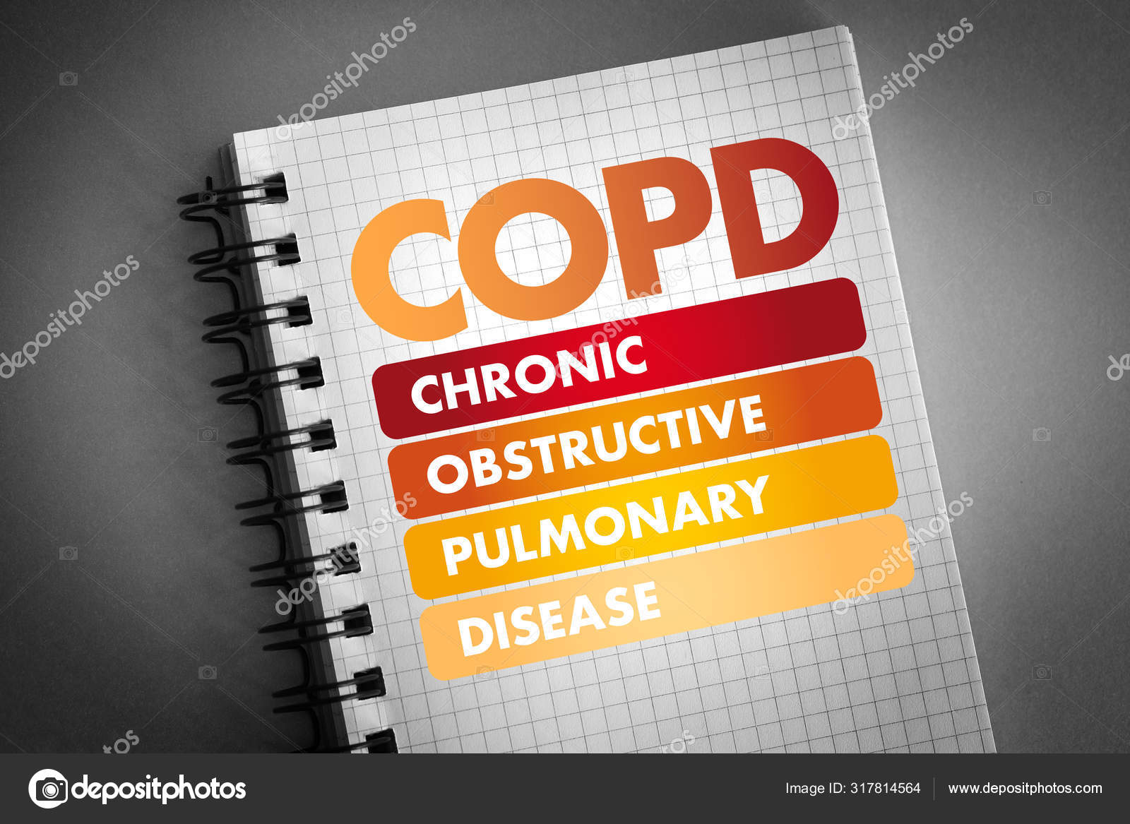 COPD - Chronic Obstructive Pulmonary Disease — Stock Photo © dizanna ...