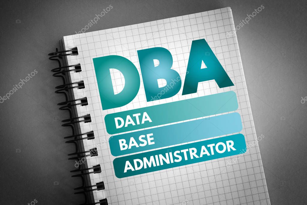 DBA - Administrador de la base de datos, acrónimo 2022