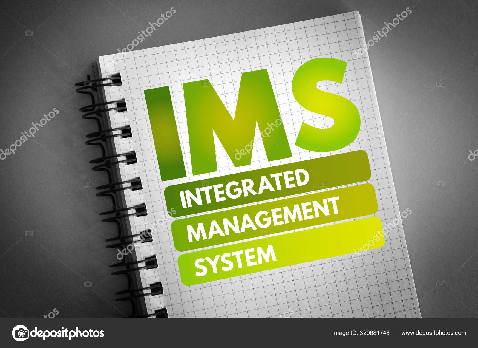IMS - Integrated Management System acronym — Stock Photo © dizanna ...