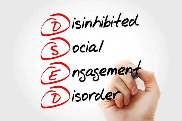 Tae Acrónimo Trastorno Ansiedad Social Antecedentes Conceptuales Vector ...