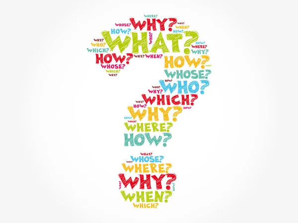 Question Mark Questions Whose Answers Considered Basic Information ...