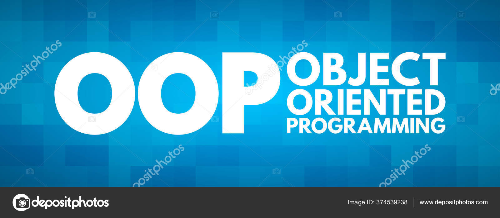 Oop Object Oriented Programming Acronym Technology Concept Background ... Oop Object Oriented Programming Acronym Technology Concept Background ...