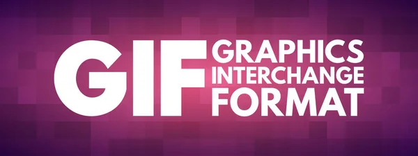 Gif Graphics Interchange Format Tipo Formato Imagen Mapa Bits Acrónimo ...