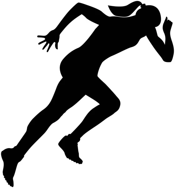 ᐈ Sprint run silhouette stock icon, Royalty Free sprint start images ...