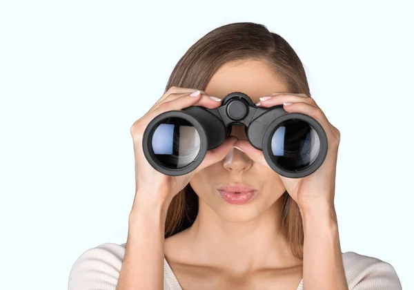 People with binoculars — Stock Photo © olly18 #109872234