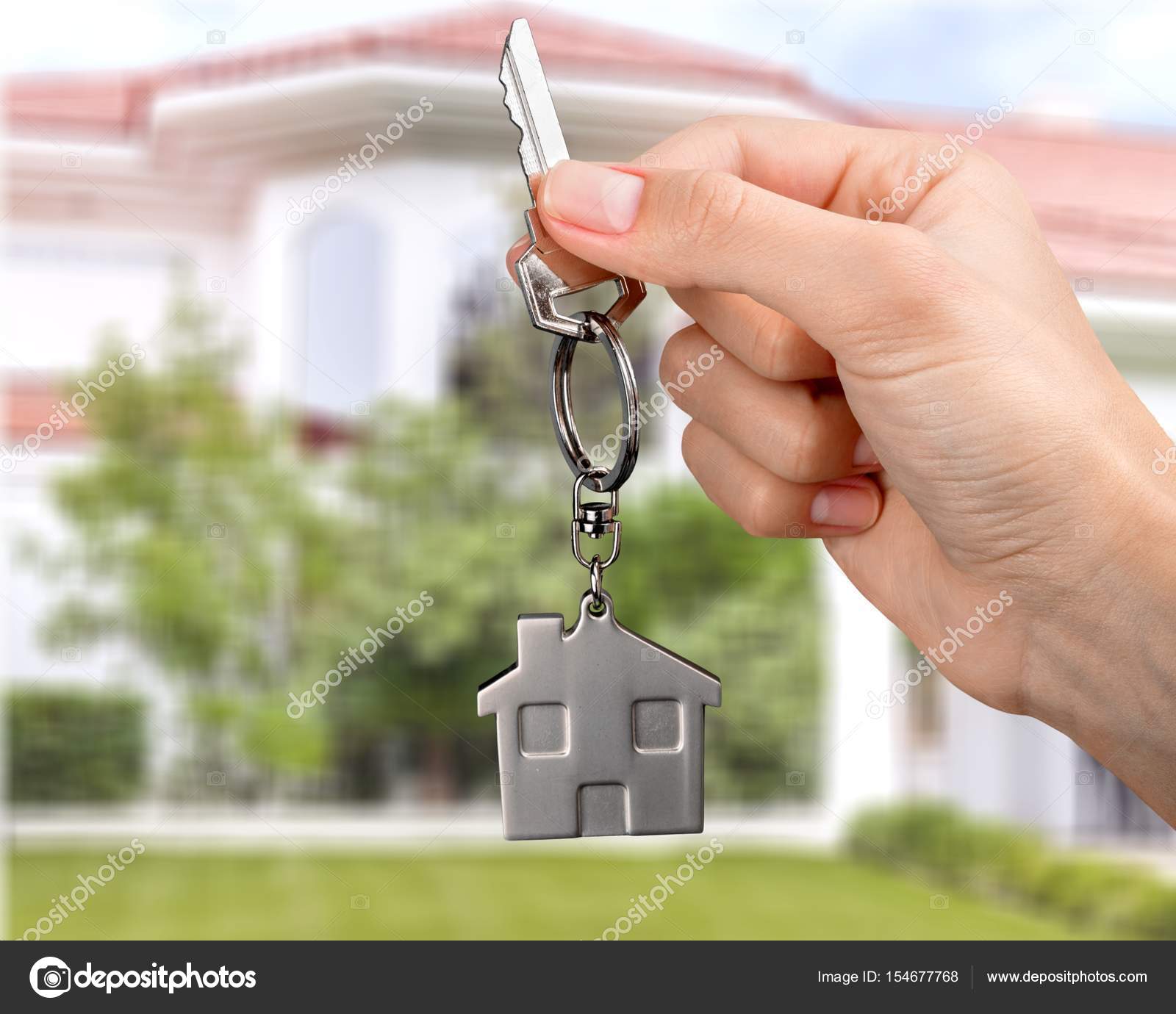 House key in hand Stock Photo by ©billiondigital 154677768