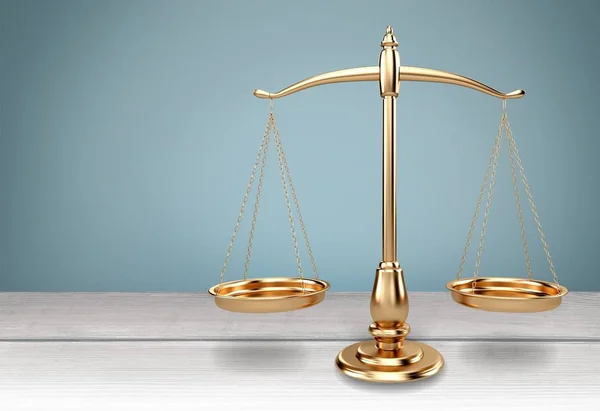 Law scales on table Stock Photo by ©billiondigital 118689680