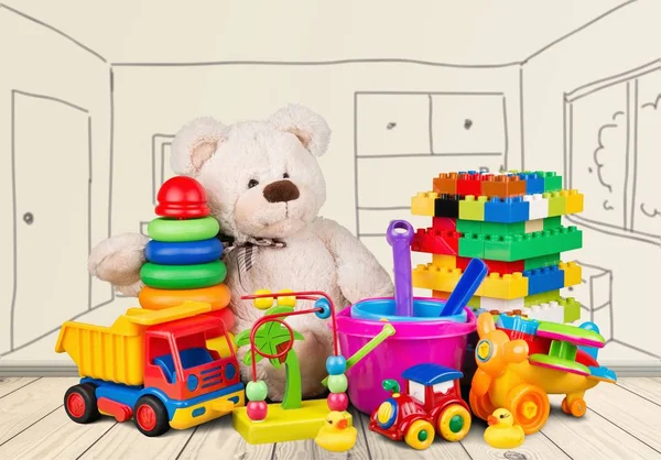toys collection isolated - Stock Image - Everypixel