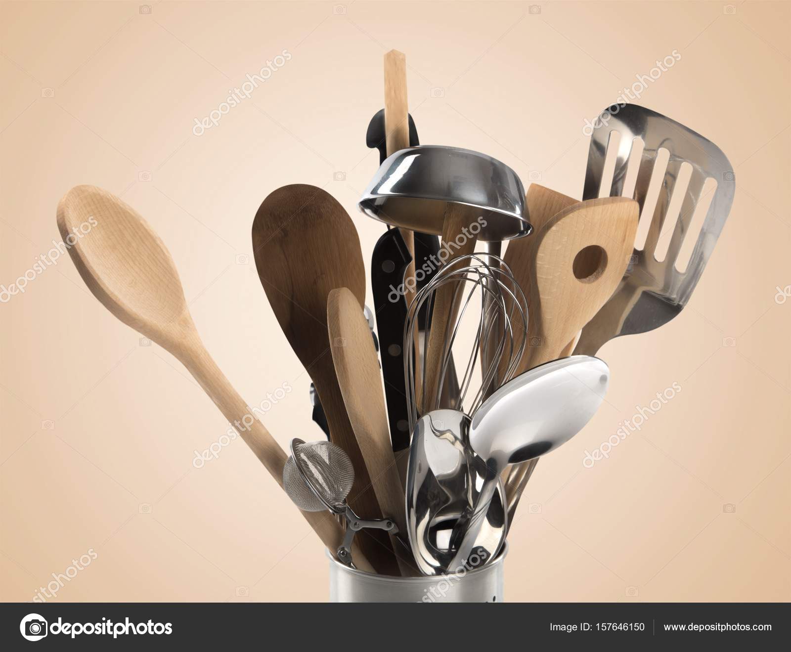 Set of kitchen utensils Stock Photo by ©billiondigital 157646150