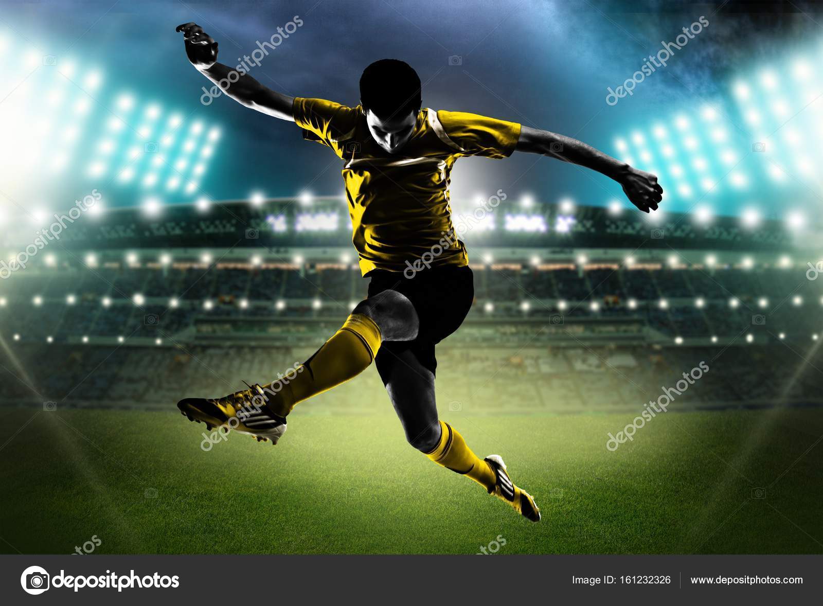 Man football player — Stock Photo © billiondigital #161232326