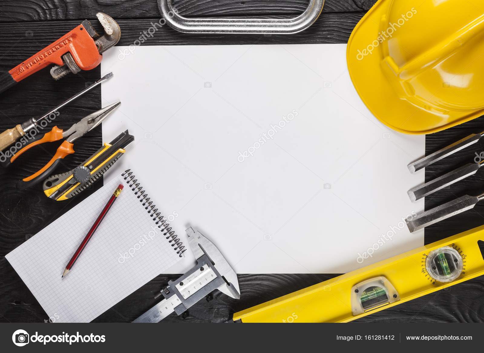 Various Building tools — Stock Photo © billiondigital #161281412