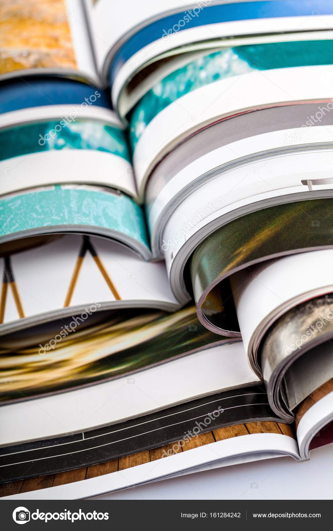 Pile of old Magazines — Stock Photo © billiondigital #161284242