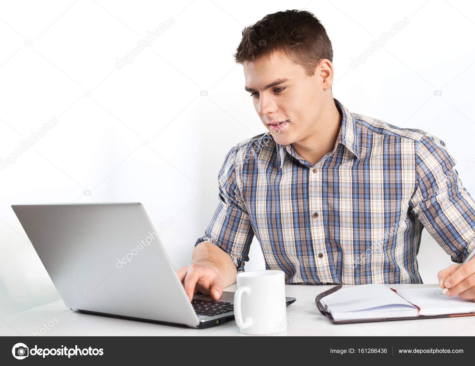 Person Typing On Laptop