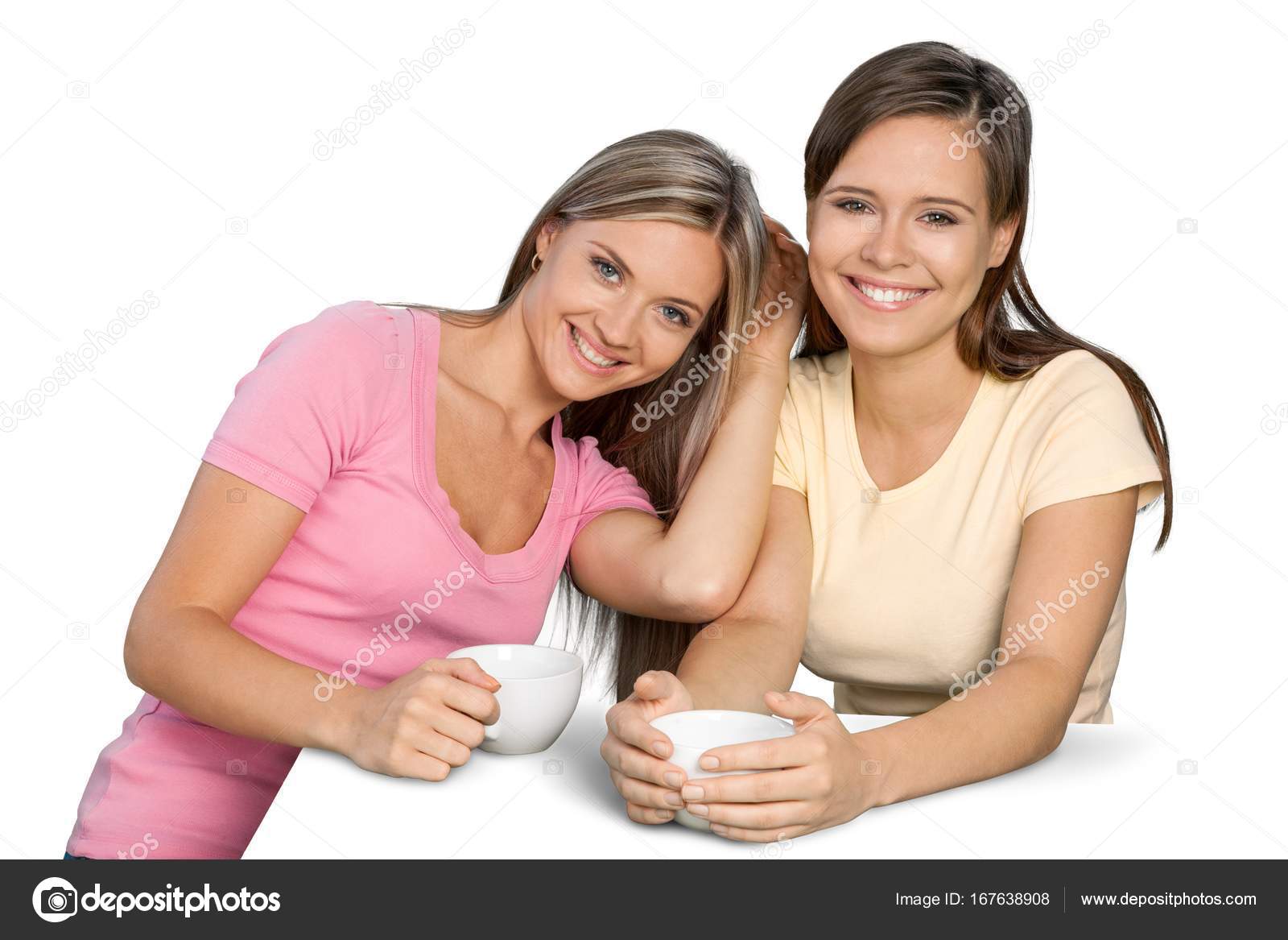 Cute women hugging Stock Photo by ©billiondigital 167638908