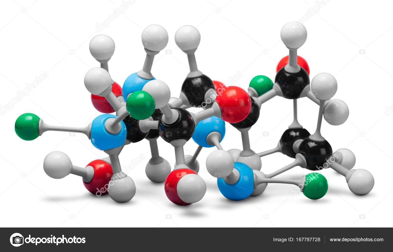 Molecular structure model ⬇ Stock Photo, Image by © billiondigital ...