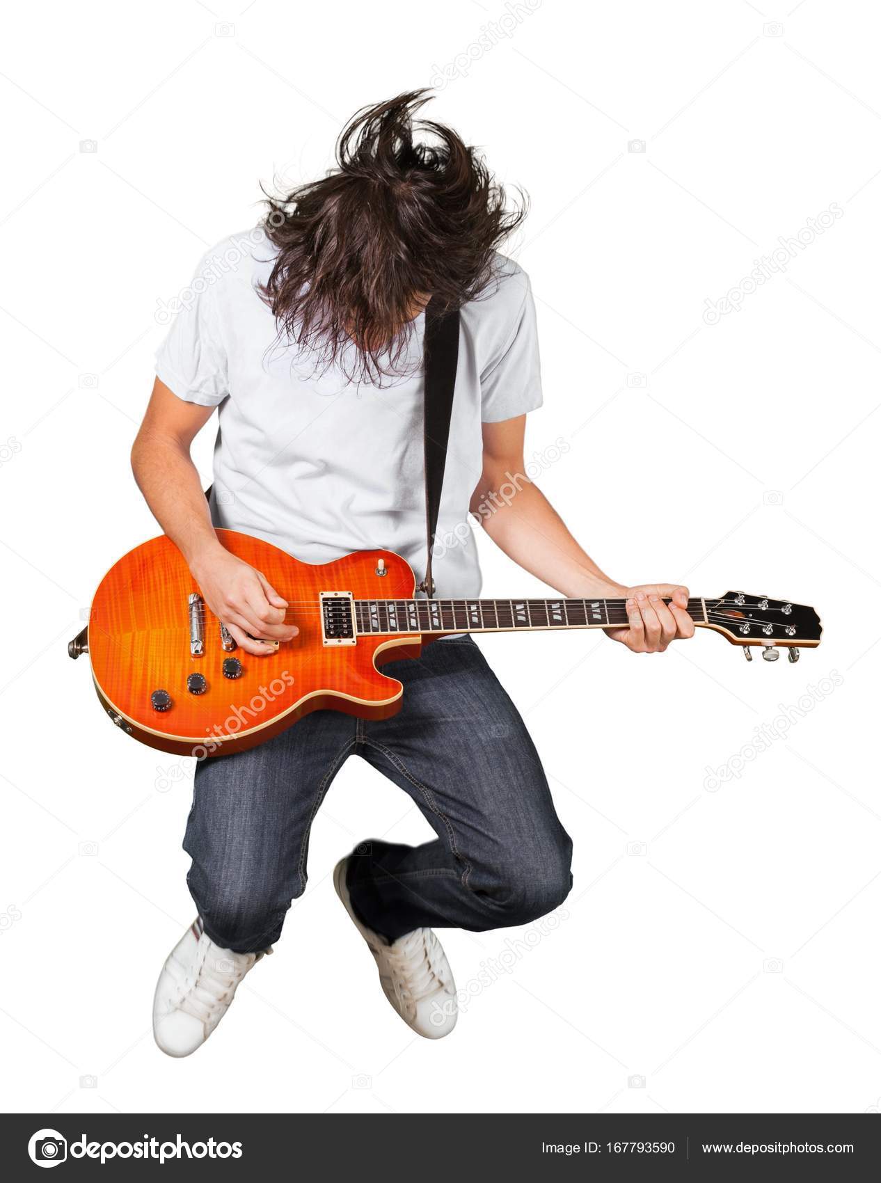 Young man play guitar Stock Photo by ©billiondigital 167793590