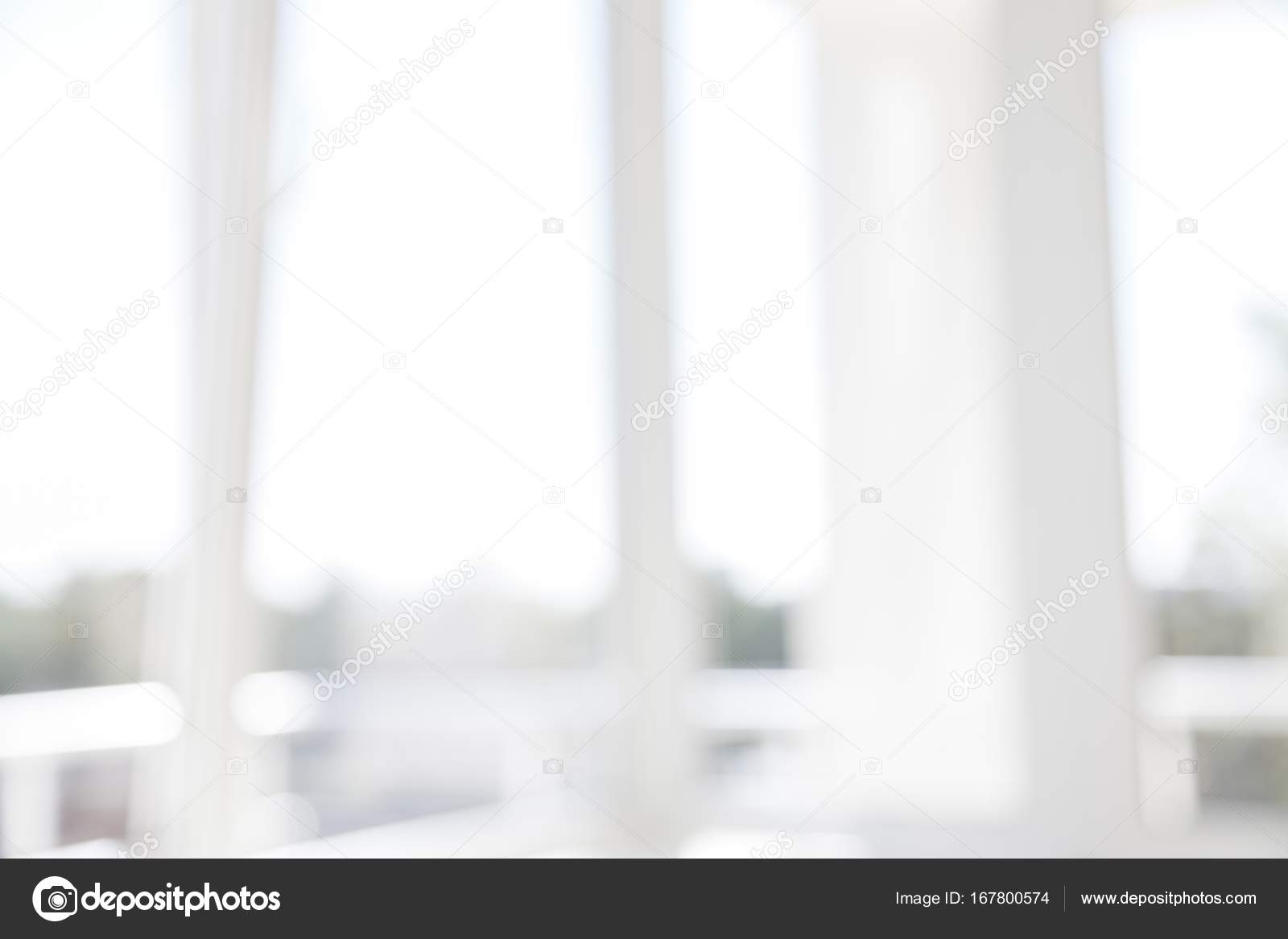 Blur Office Background Building Exterior View Lobby Glass Window Stock ...